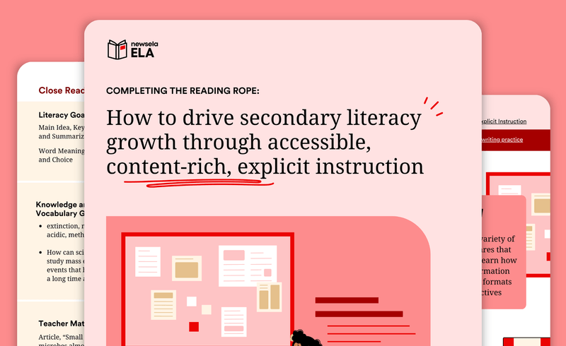 How To Drive Secondary Literacy Growth Through Accessible, Content-Rich ...