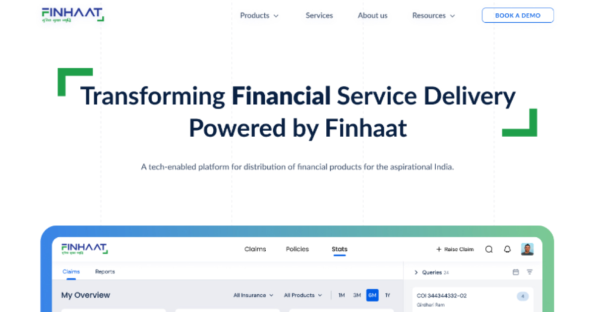 FinPro: A full service insurance platform for retail agents