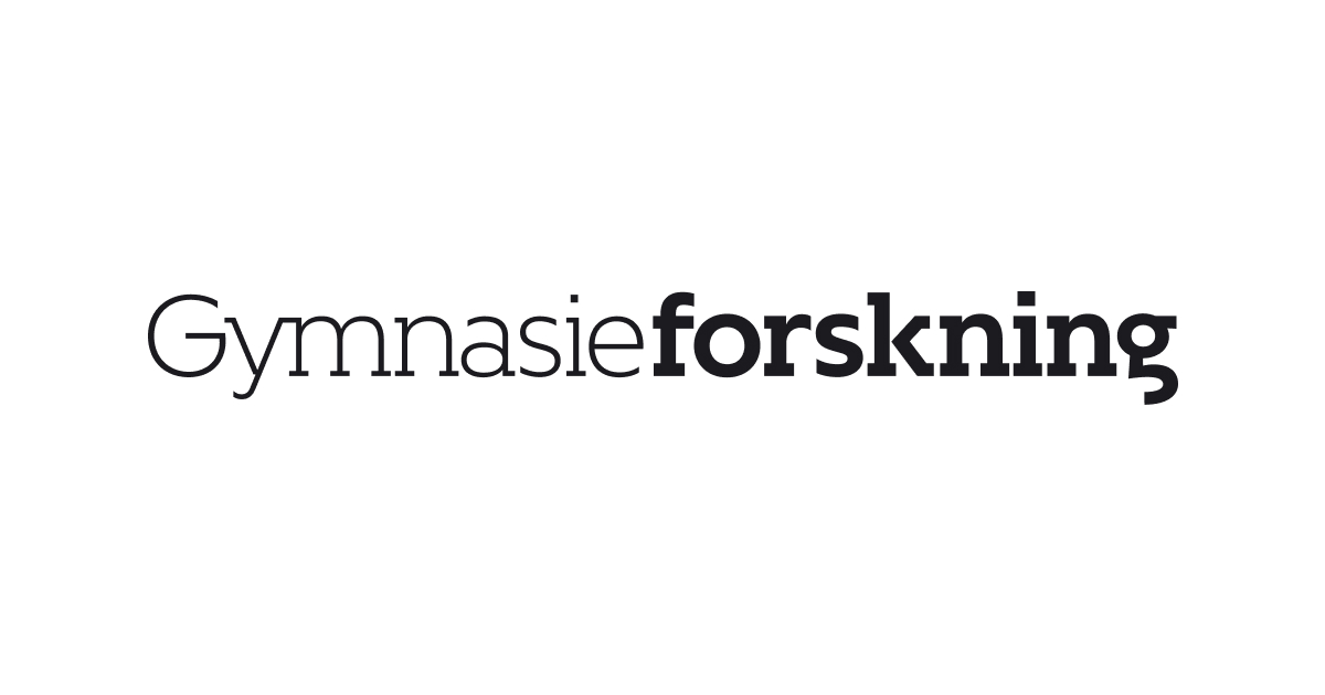 Gymnasieforskning: PBL og Entreprenørskab: Sammenkobling og udvikling ...