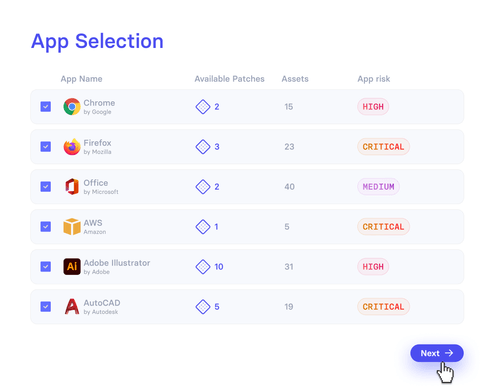 Vicarius | Features |Patch Management