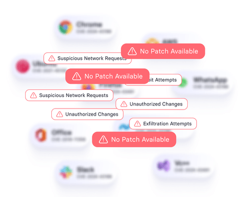 Vicarius | Features |Patchless Protection