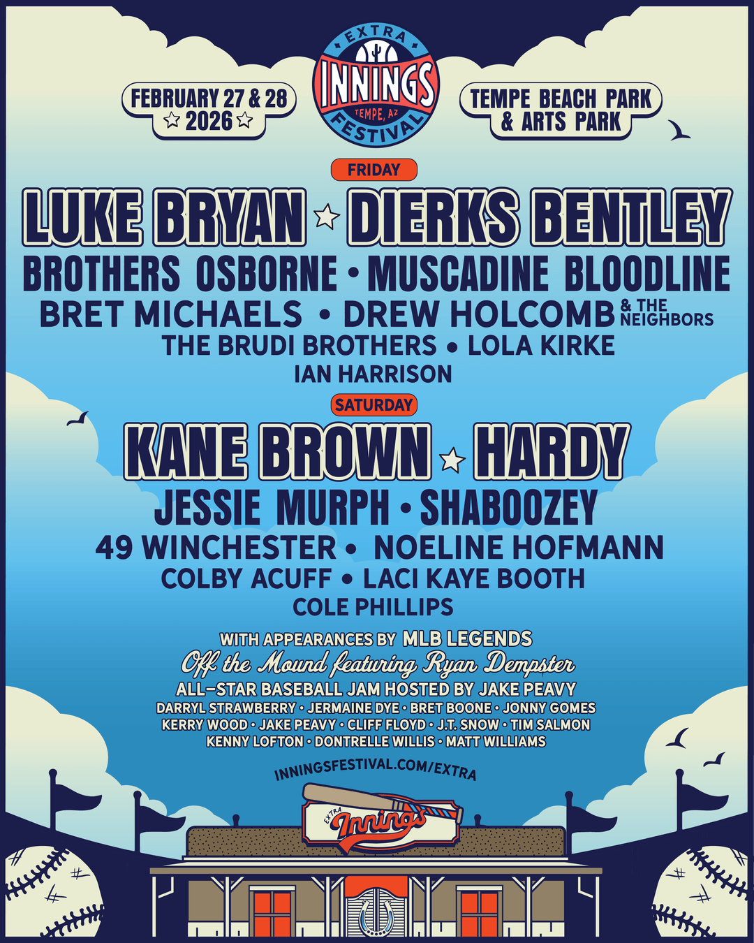 Lineup | Extra Innings Festival