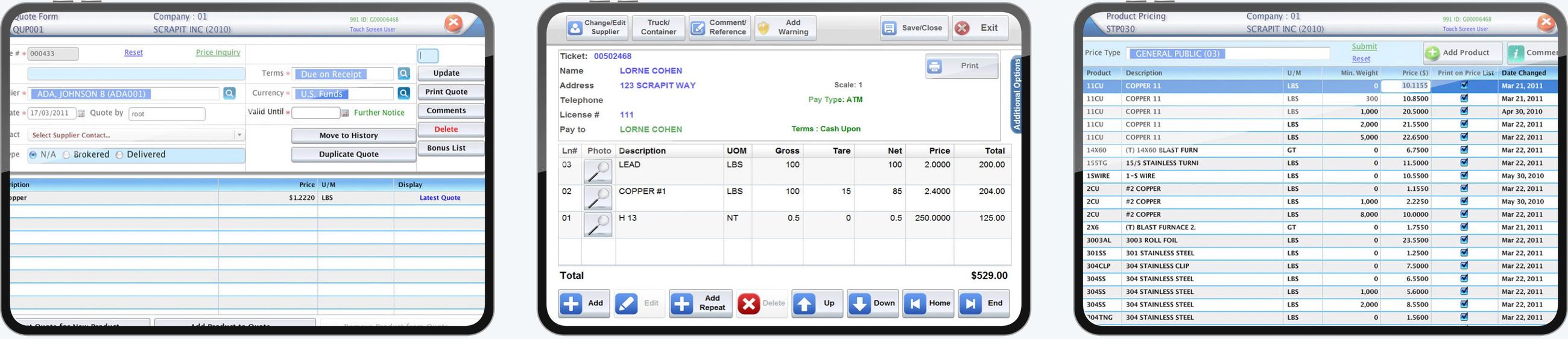 Scrap Yard Software | ScrapIT
