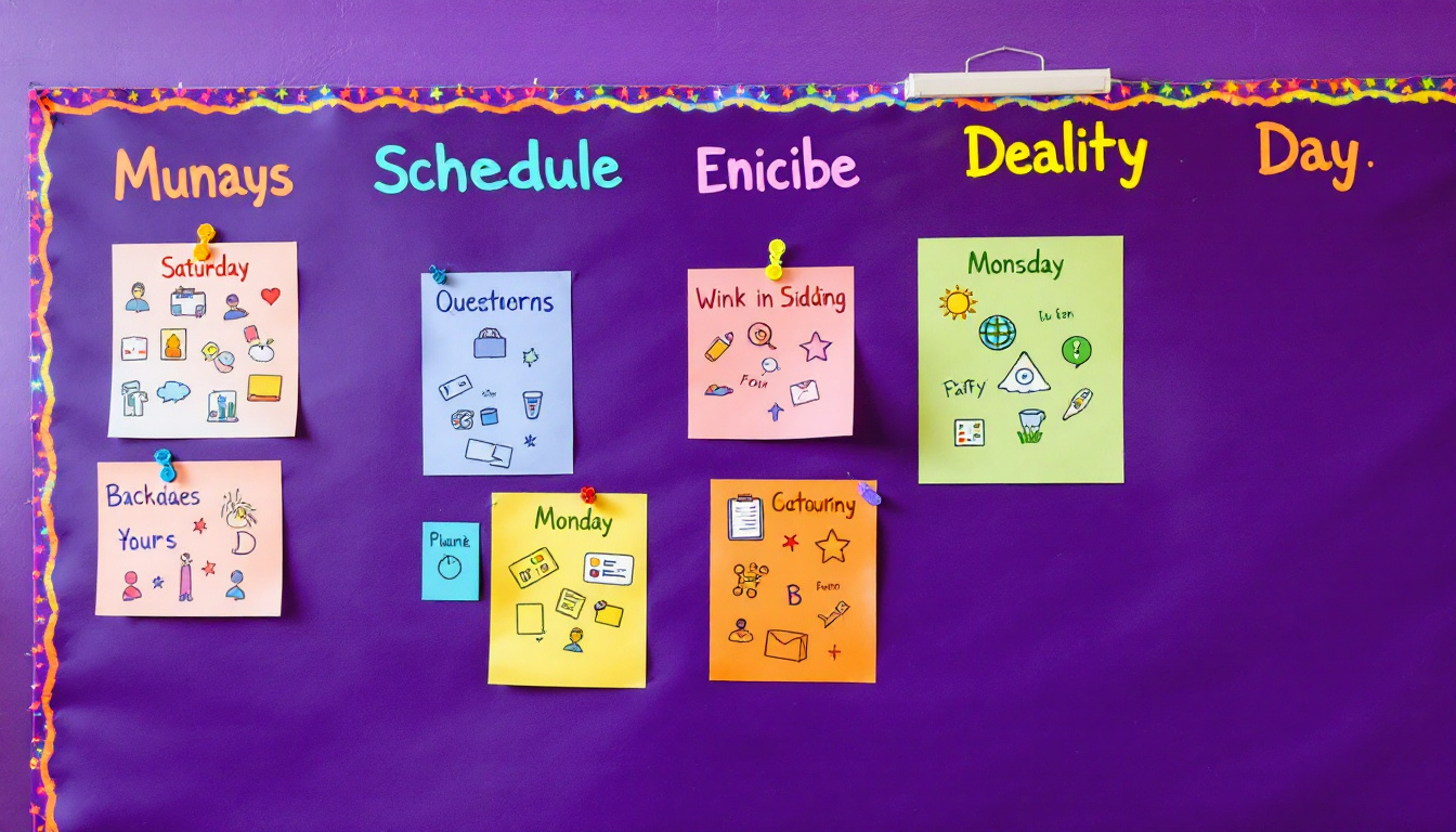 How to Use Visual Schedules in ABA Therapy for Better Structure - Up ...