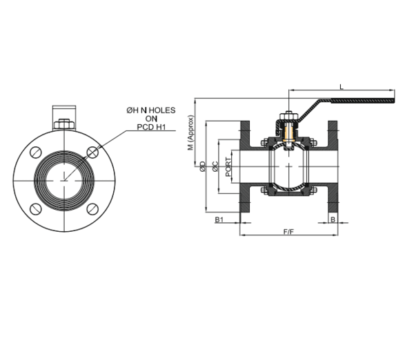 Handle Operated Ball Valve | Products | Standard Group of Companies