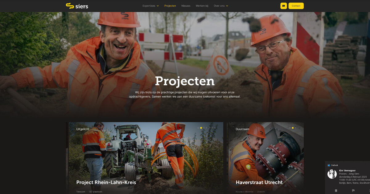 Siers Groep Projecten Overzicht