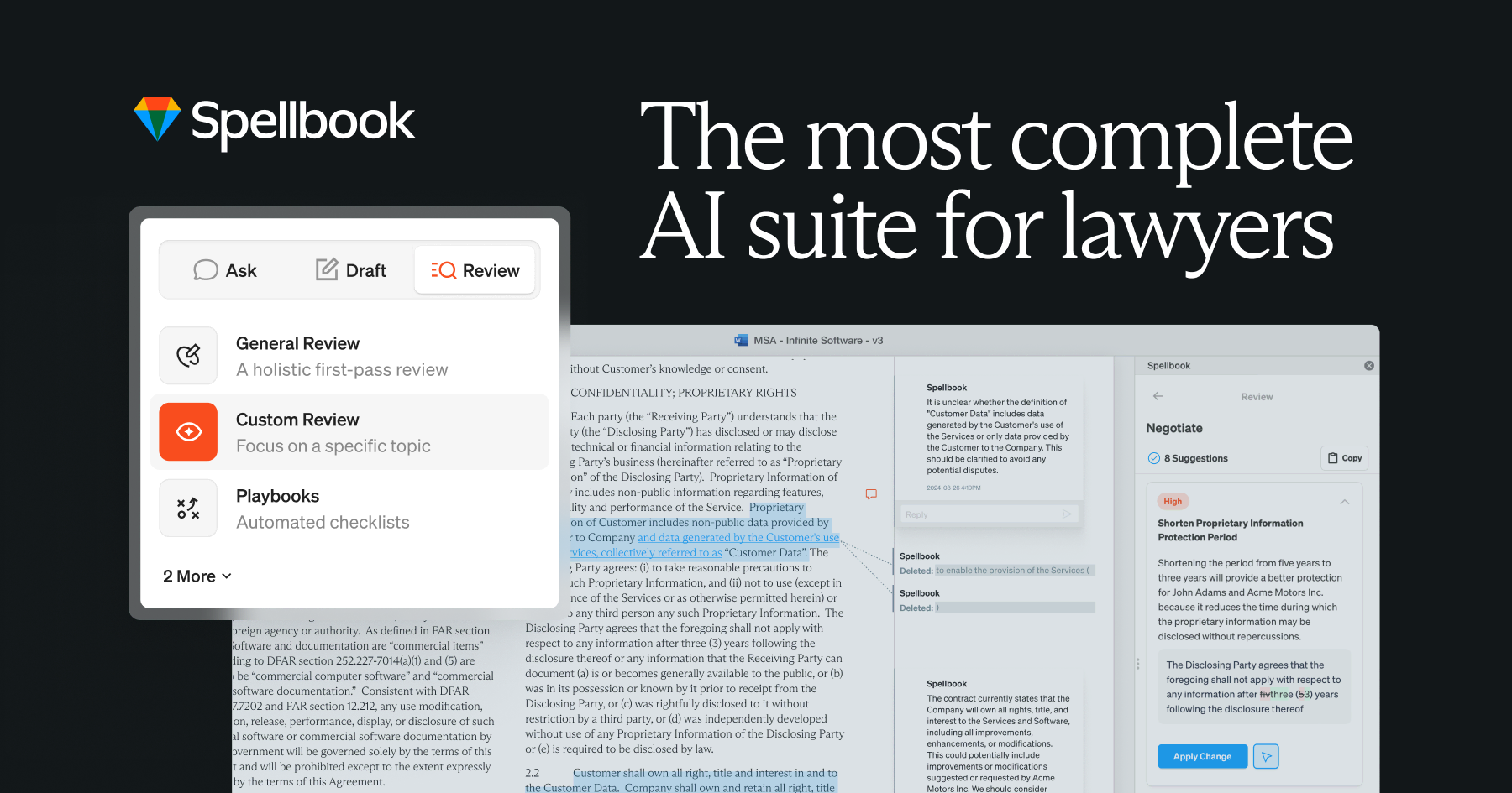 Spellbook Reviews: AI Contract Redlining