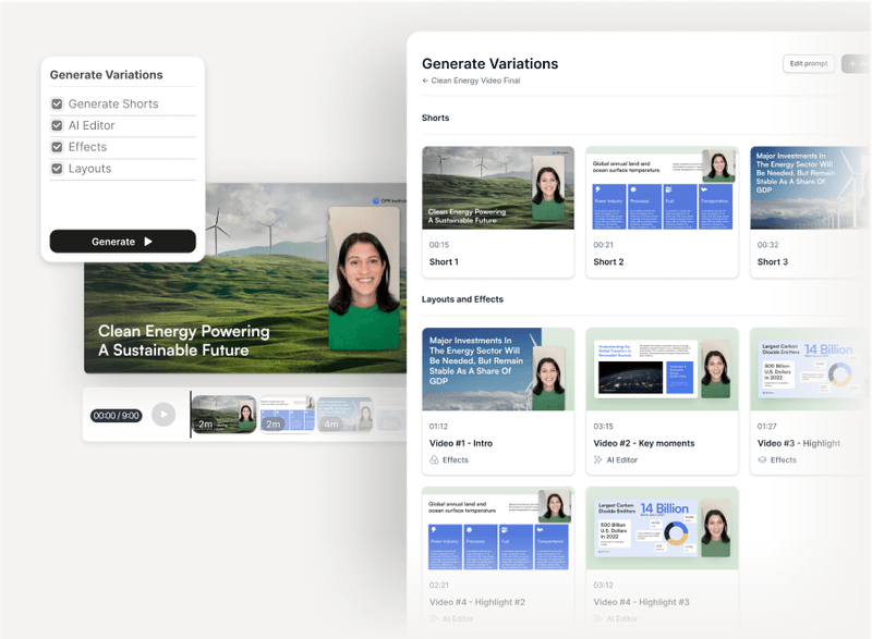 Avie - AI Video Software for Slides, Presentations, Tutorials, Demos ...