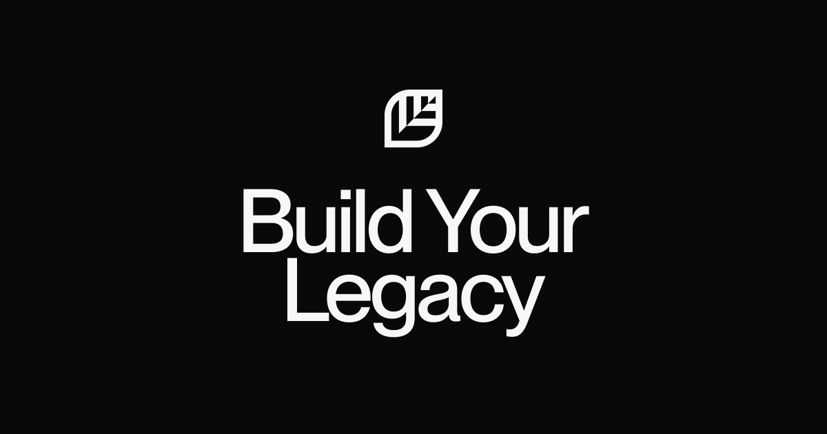 Build Your Legacy by Giannis Antetokounmpo