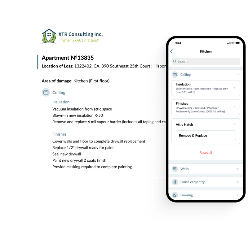 Restoration Scoping Software | DocuSketch