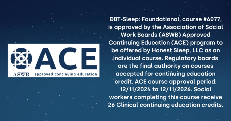 DBT-Sleep: Integrating Sleep Treatment to Enhance DBT Outcomes & Reduce ...