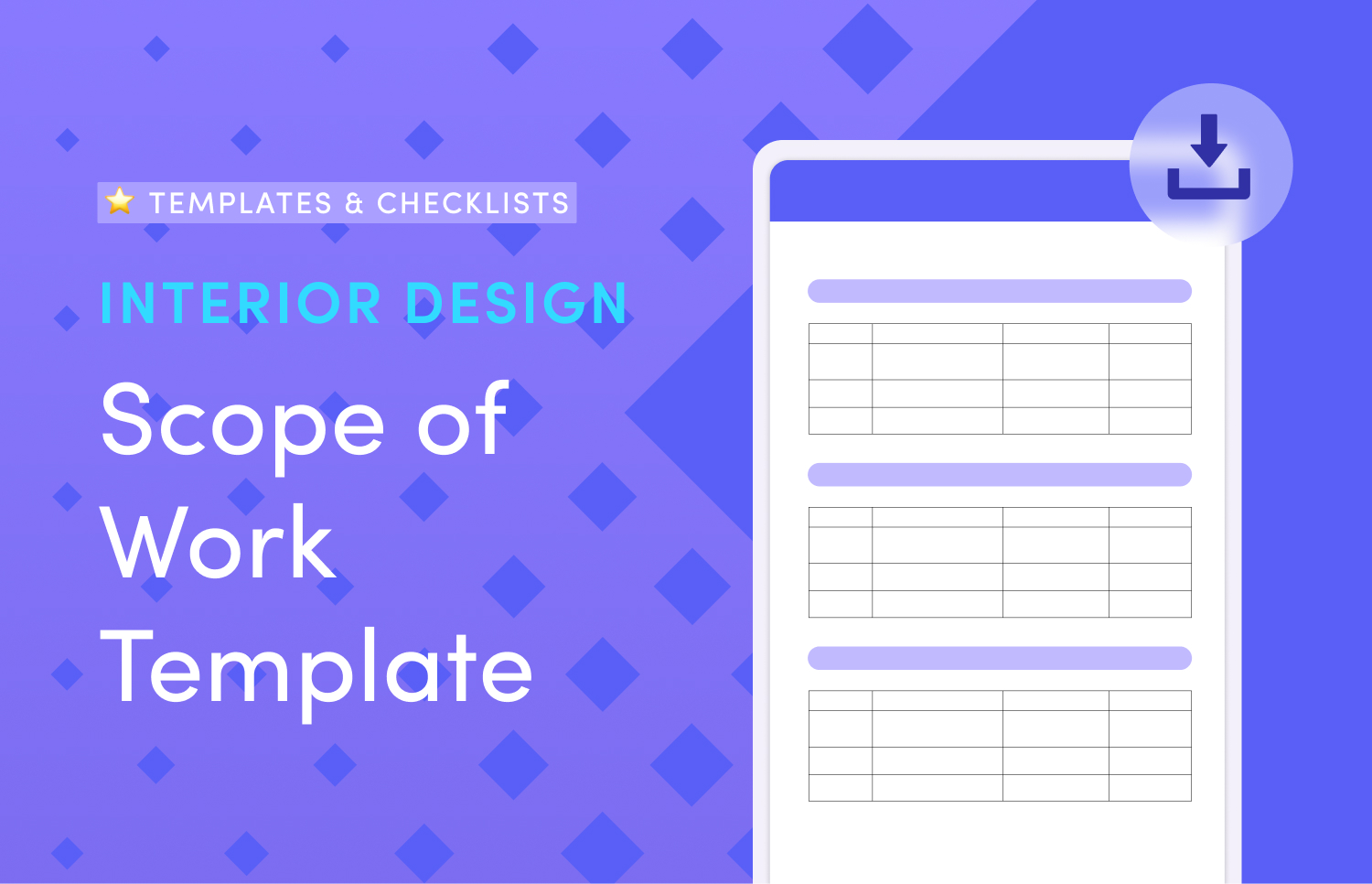 Free Interior Design Scope of Work Template [Docs / DOCX]