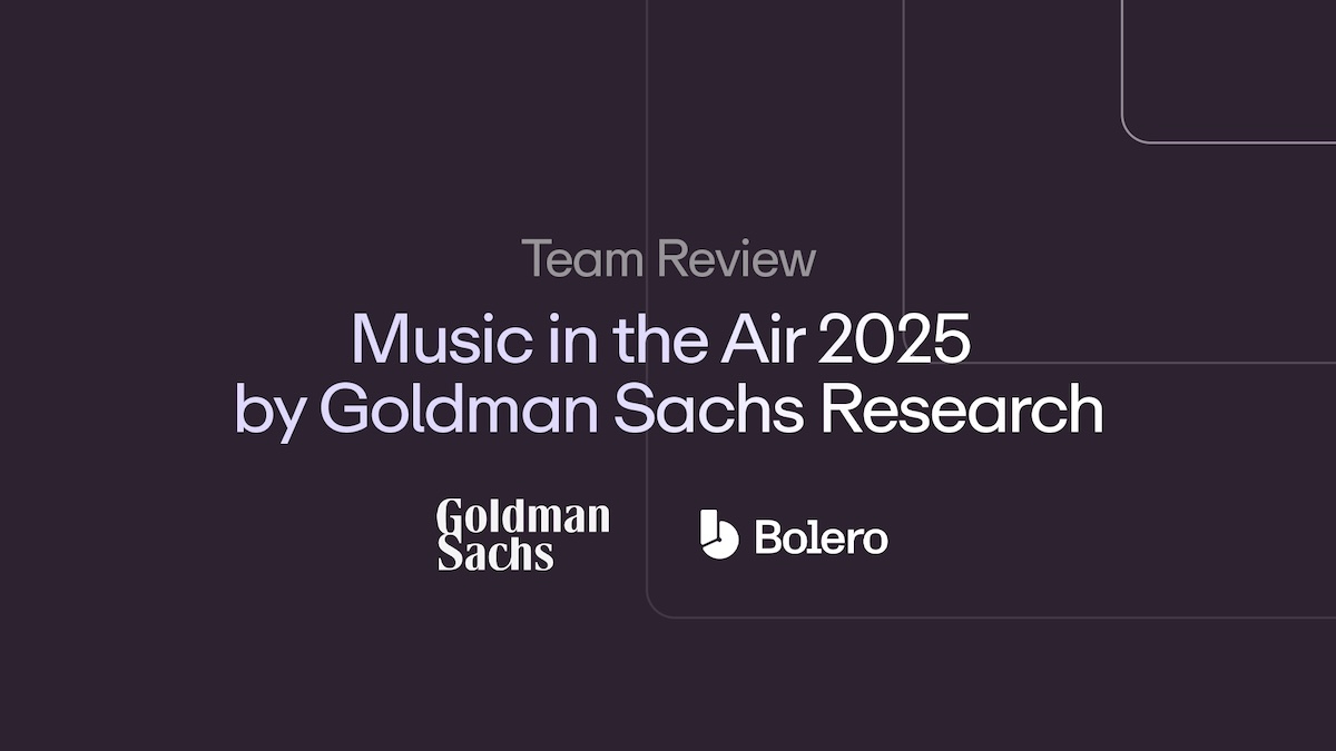 Music in the Air 2025: Goldman Sachs Report Takeaways