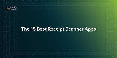 The 15 Best Receipt Scanner Apps of 2025