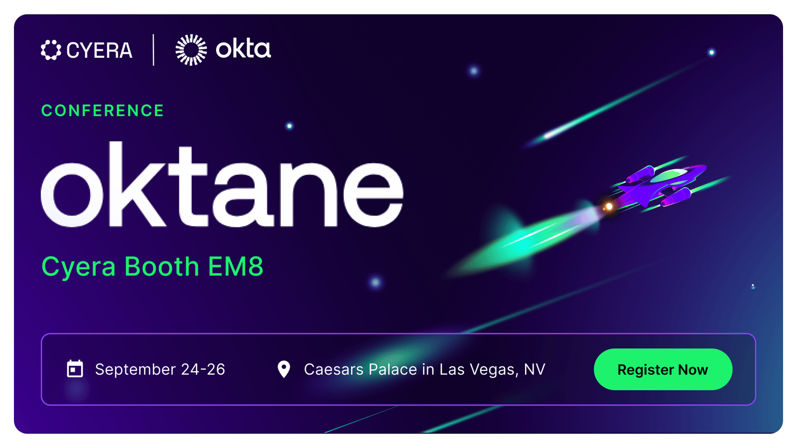 Cyera Event | Oktane Conference 2025