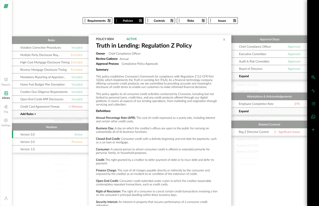 Crosswise Autonomous COP