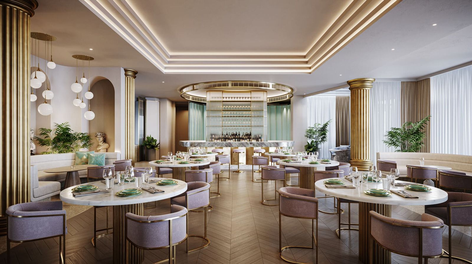 Mastering the Art of Rendering a Restaurant in 3D | OMEGARENDER