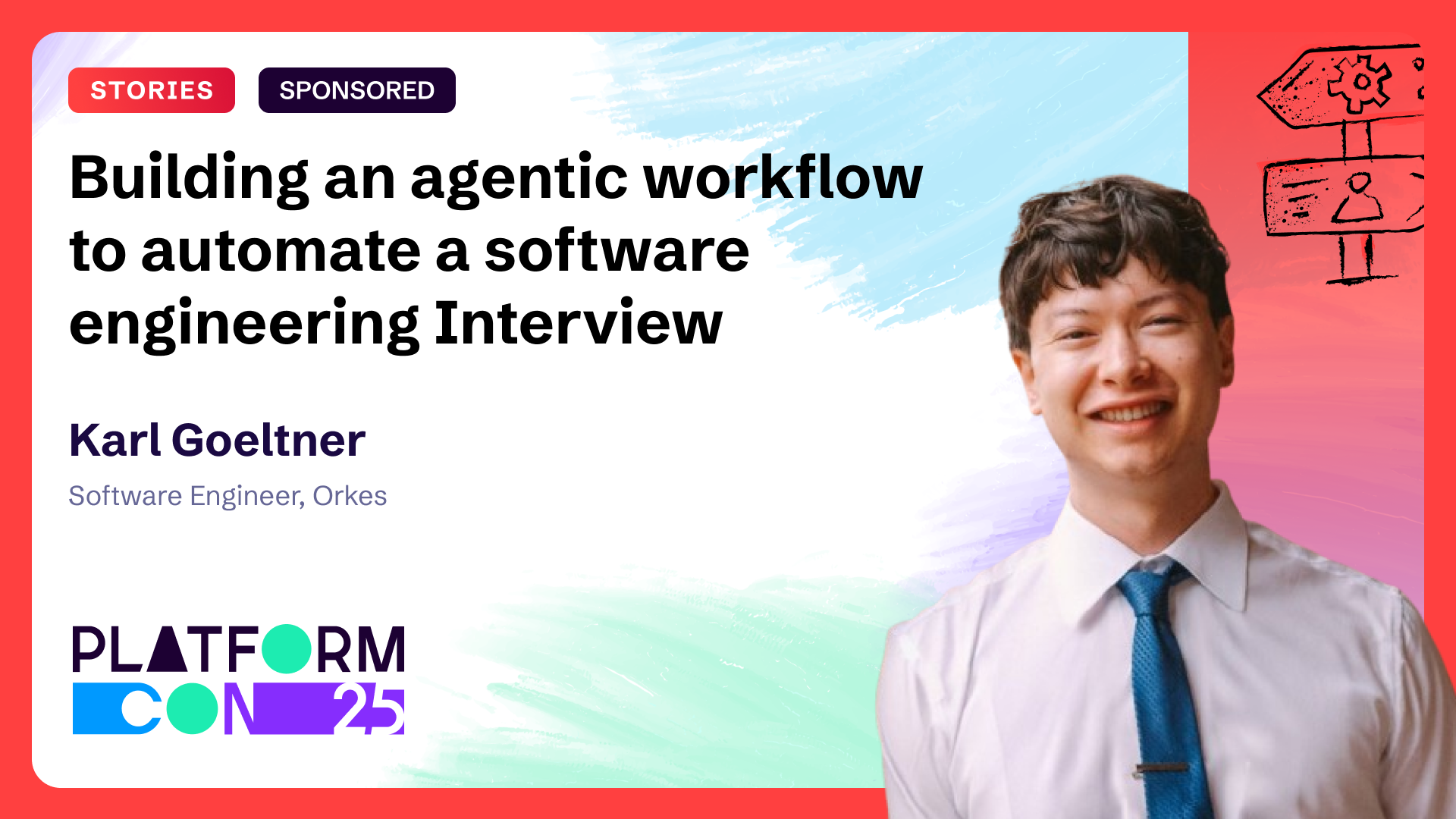 Building an agentic workflow to automate a software engineering Interview | PlatformCon 2025