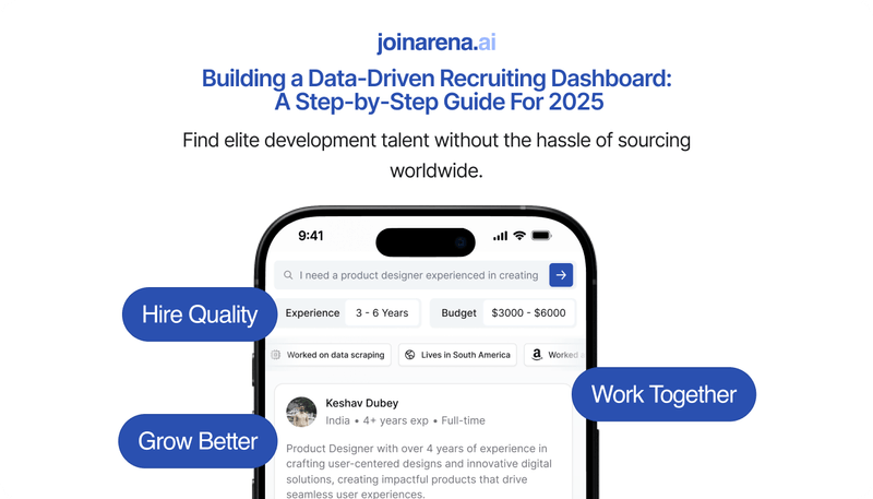 Building a Data-Driven Recruiting Dashboard: A Step-by-Step Guide For 2025