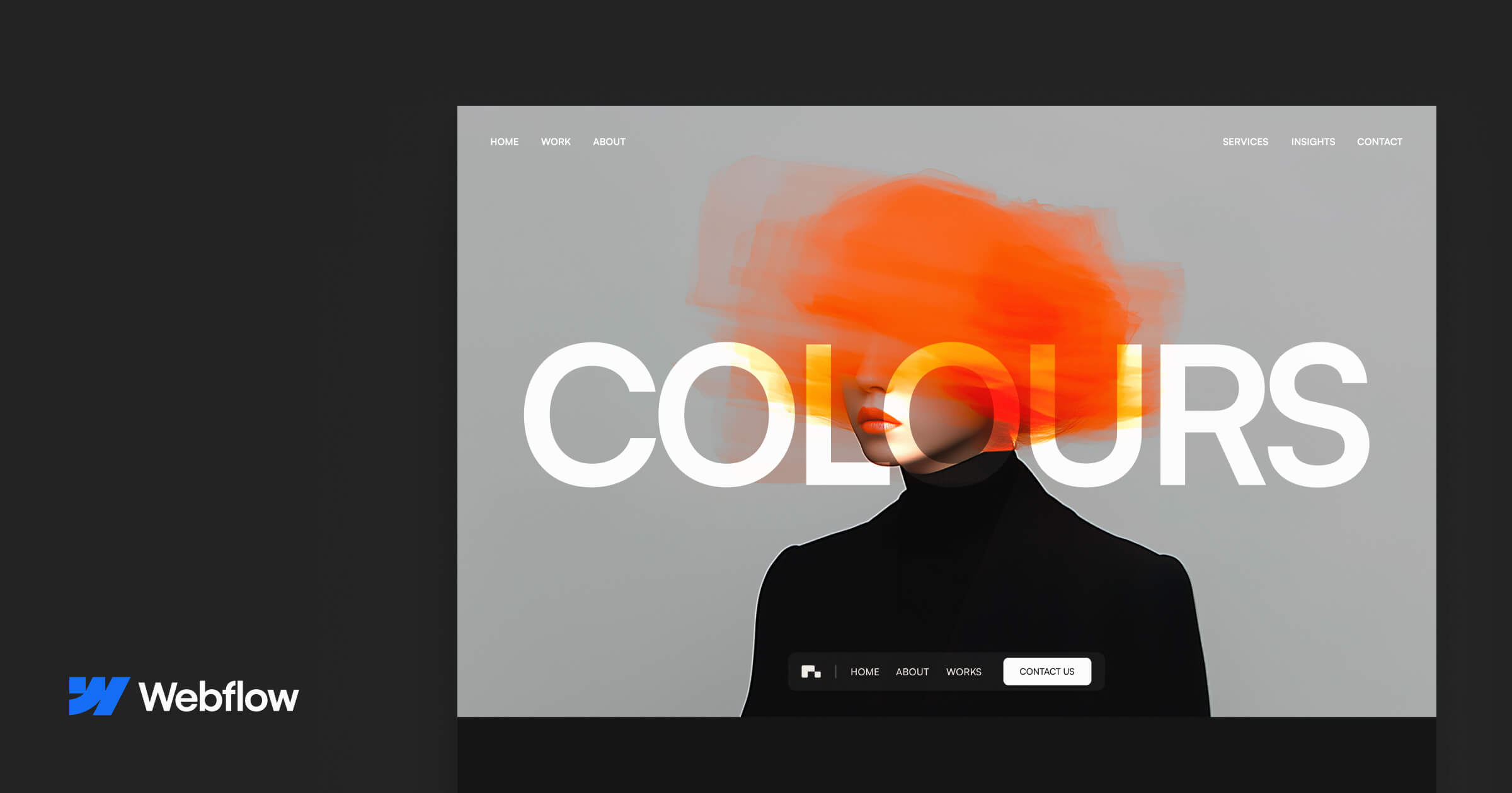 Colours - Webflow Ecommerce website template