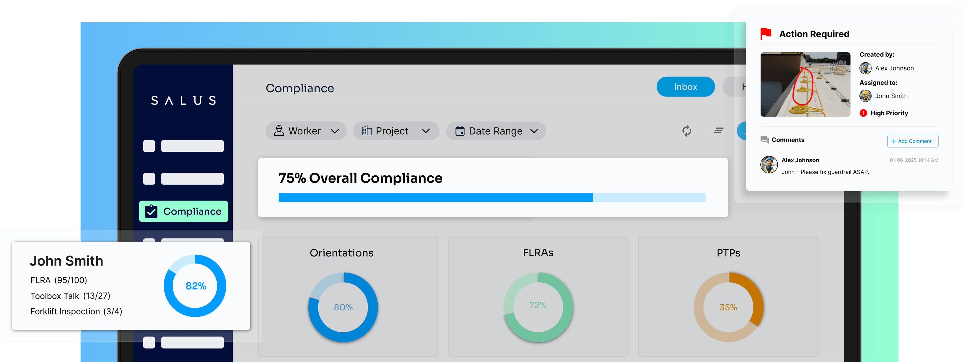 Safety Management Software Solutions | SALUS for Construction Teams