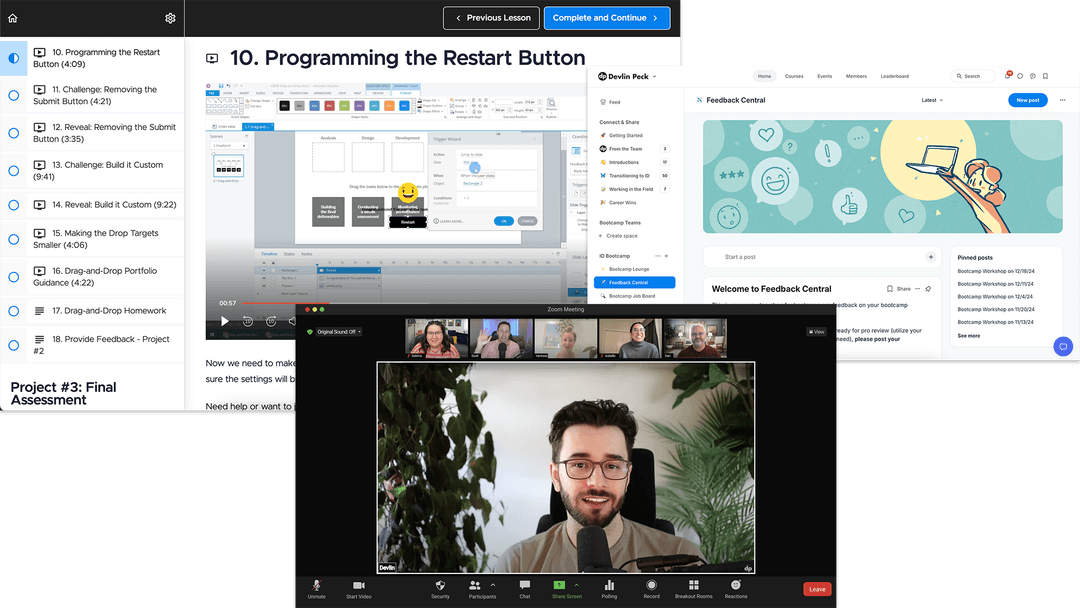 Peck Academy: Become a Certified Instructional Designer