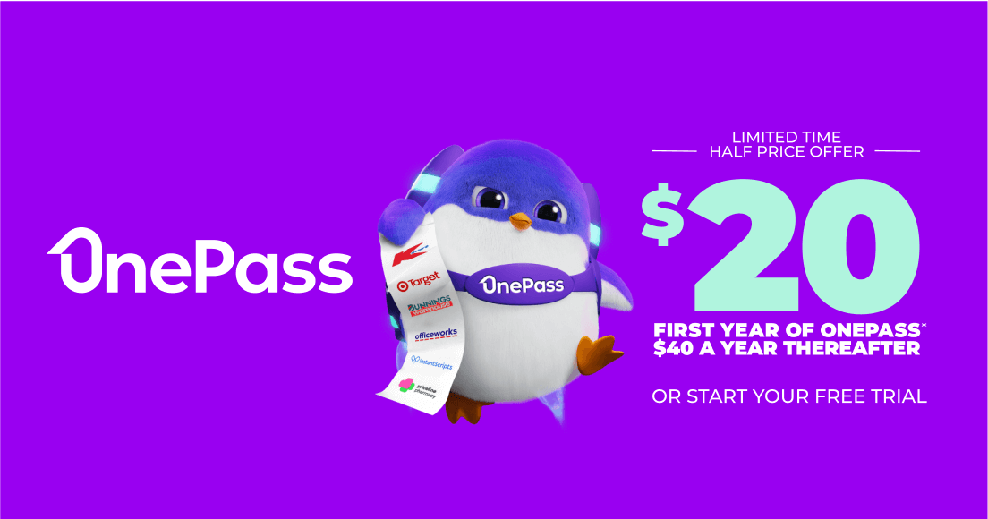 OnePass | One membership. More value. Favourite retailers.