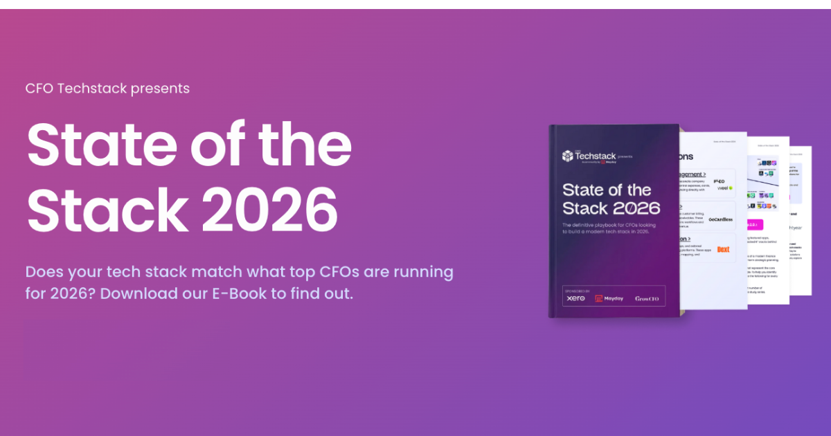 Download State of the Stack 2026 | CFO Tech Stack Guide