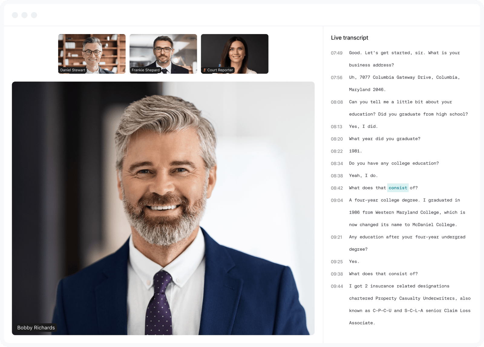 Parrot - Leading Platform for Remote Depositions