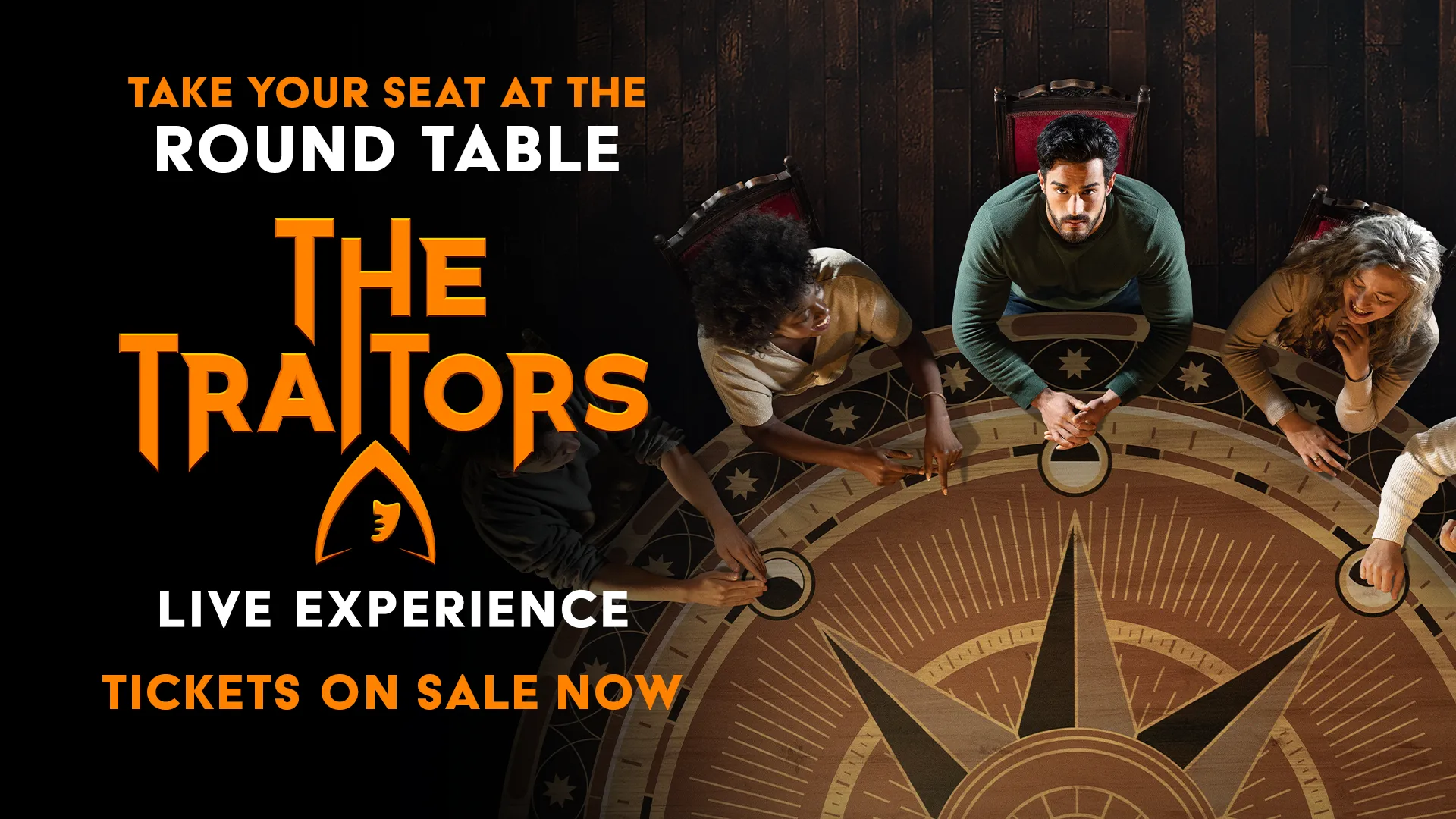 The Traitors: Live Experience | Book Tickets
