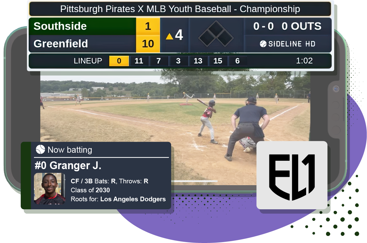 SidelineHD - Livestream Youth Baseball