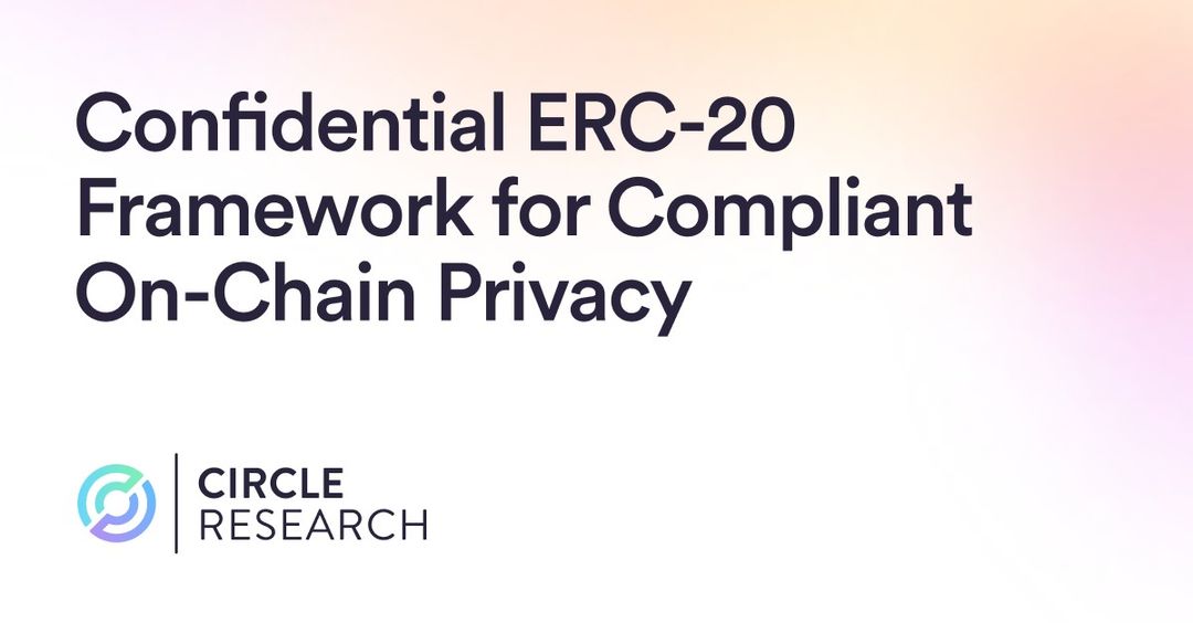 Confidential ERC-20 Framework for Compliant On-Chain Privacy