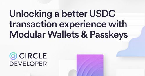 Enhance USDC transactions with modular wallets & passkeys | Circle