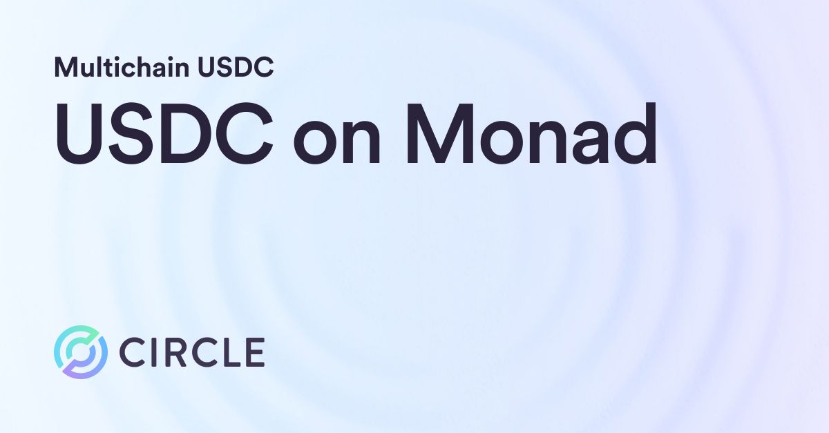 USDC on Monad | Use USDC on Monad