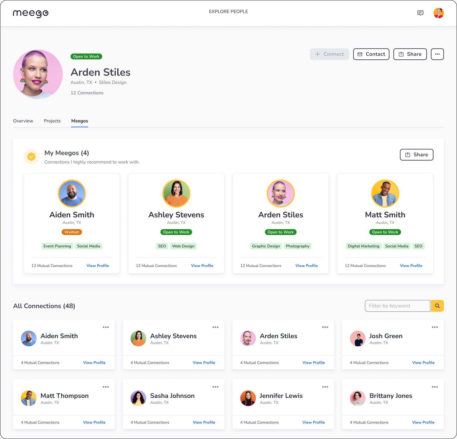 Meego - Unlock the Power of Streamlined Warm Referrals