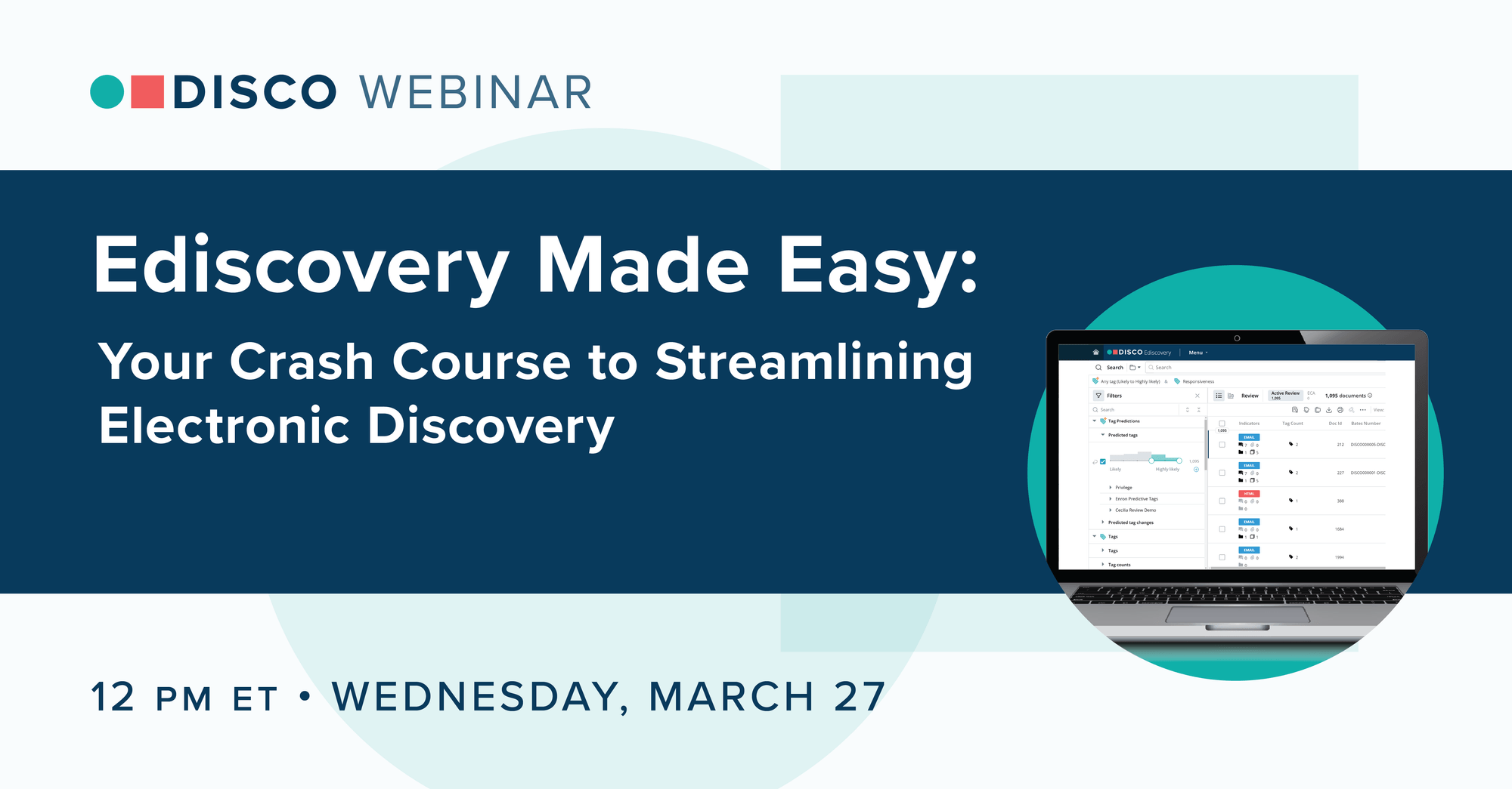 DISCO: Ediscovery & Litigation Hold Software