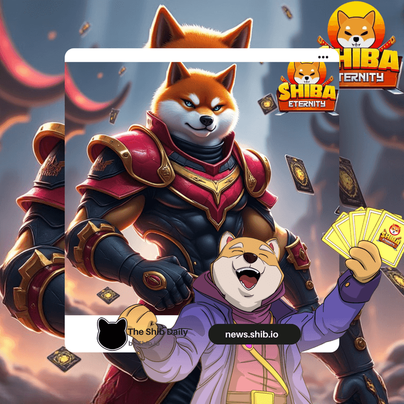 Shiba Inu Blockchain games presents: Play with Shib.