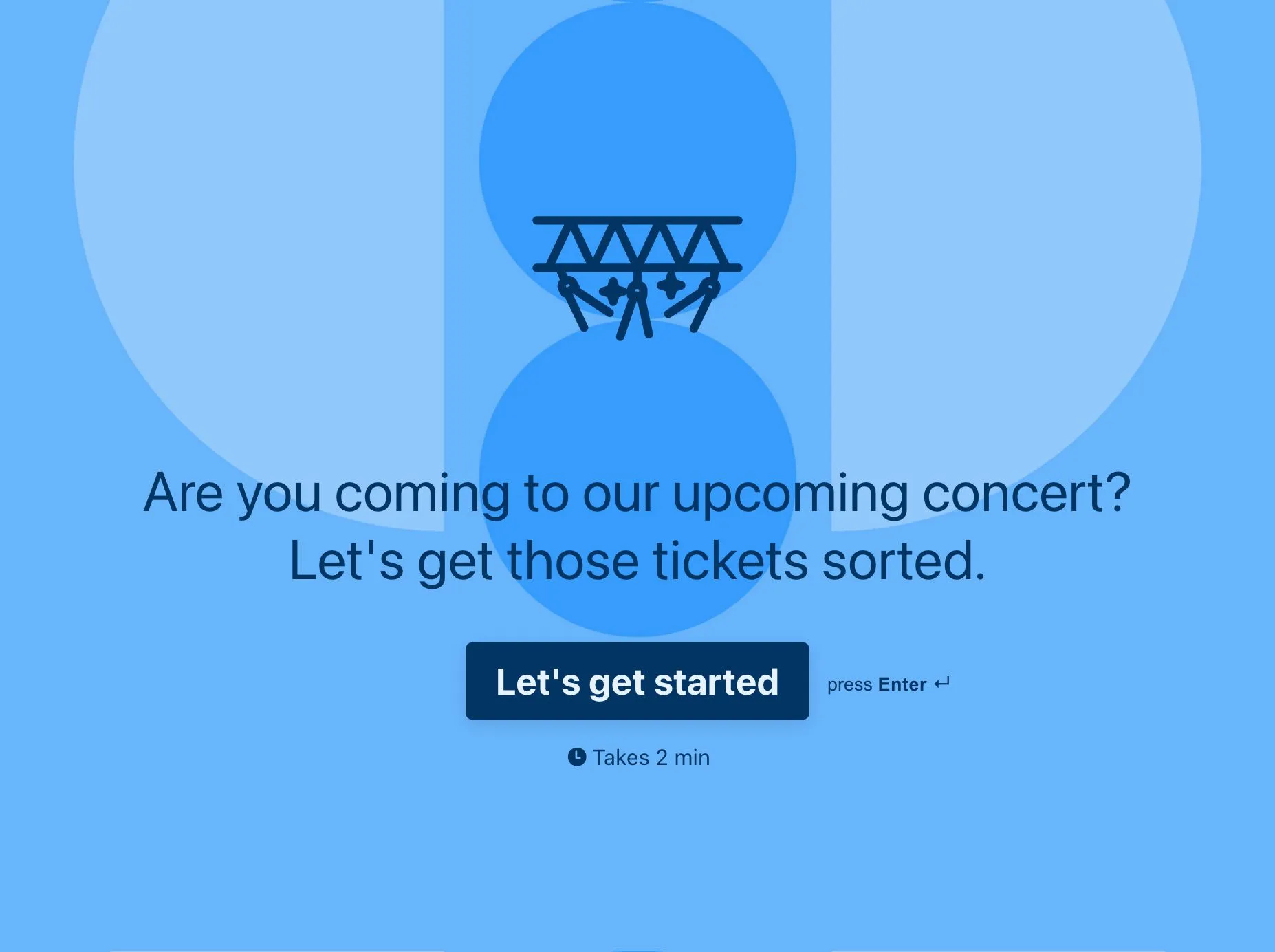 Ticket Order Form Template