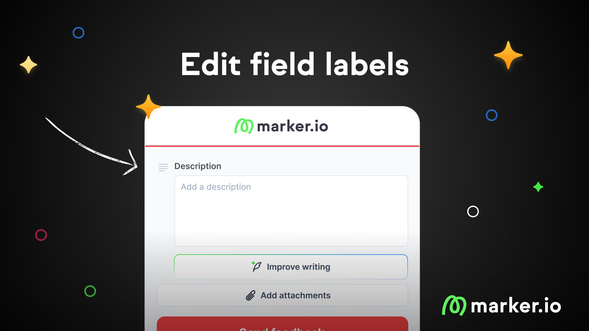 Introducing Edit field labels