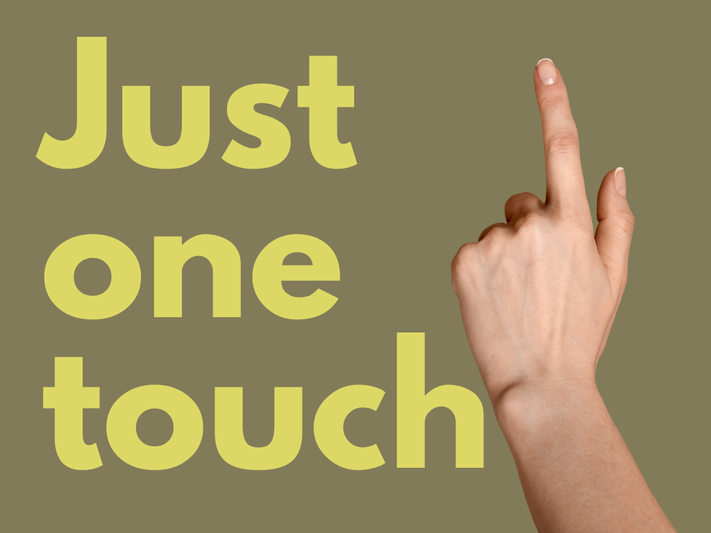 Just One Touch | Michael Heppell