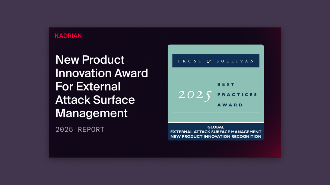 Offensive Security for the External Attack Surface | Hadrian