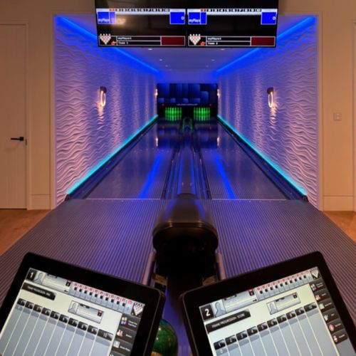 Custom Residential Bowling Alley Construction | All American Bowling ...