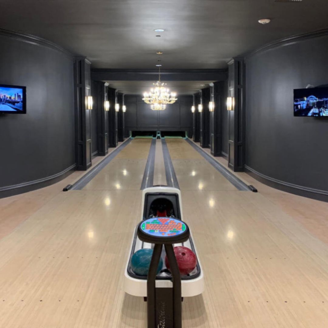 Custom Residential Bowling Alley Construction | All American Bowling ...