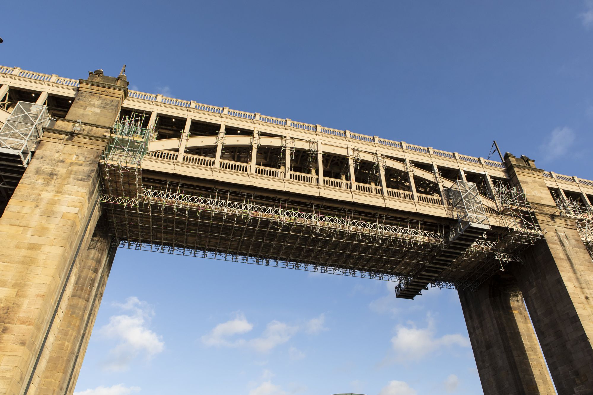 Suspended Access Scaffold at the High Level Bridge, Newcastle