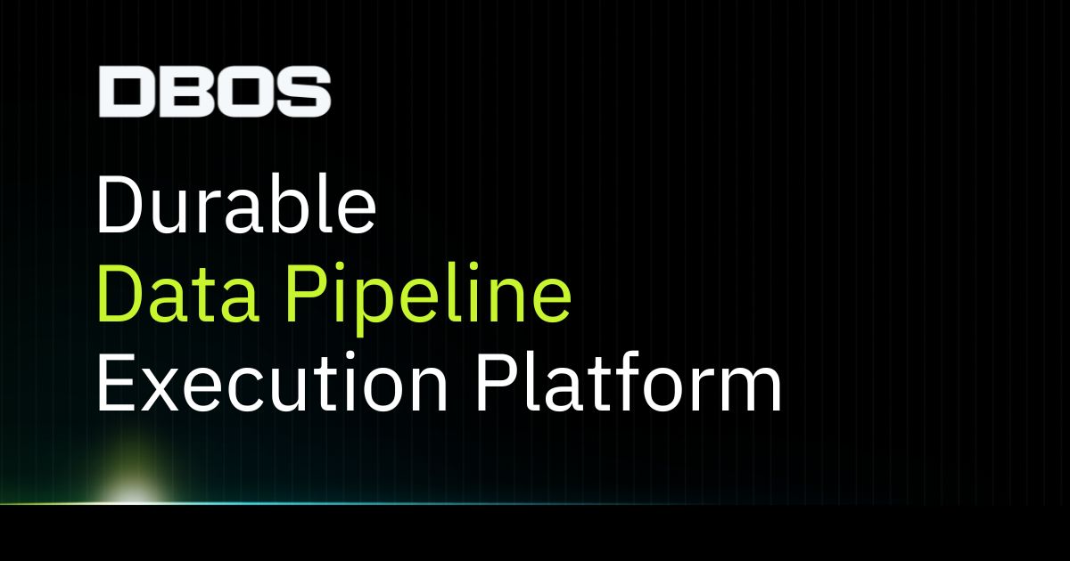 Durable Data Pipeline Platform