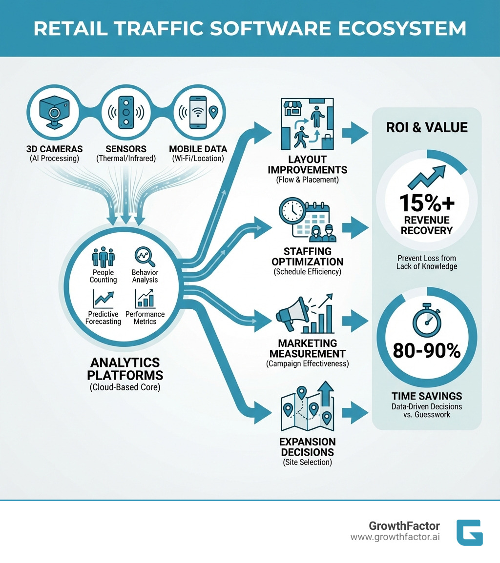 Counting Customers, Counting Cash: Top Retail Traffic Software Solutions