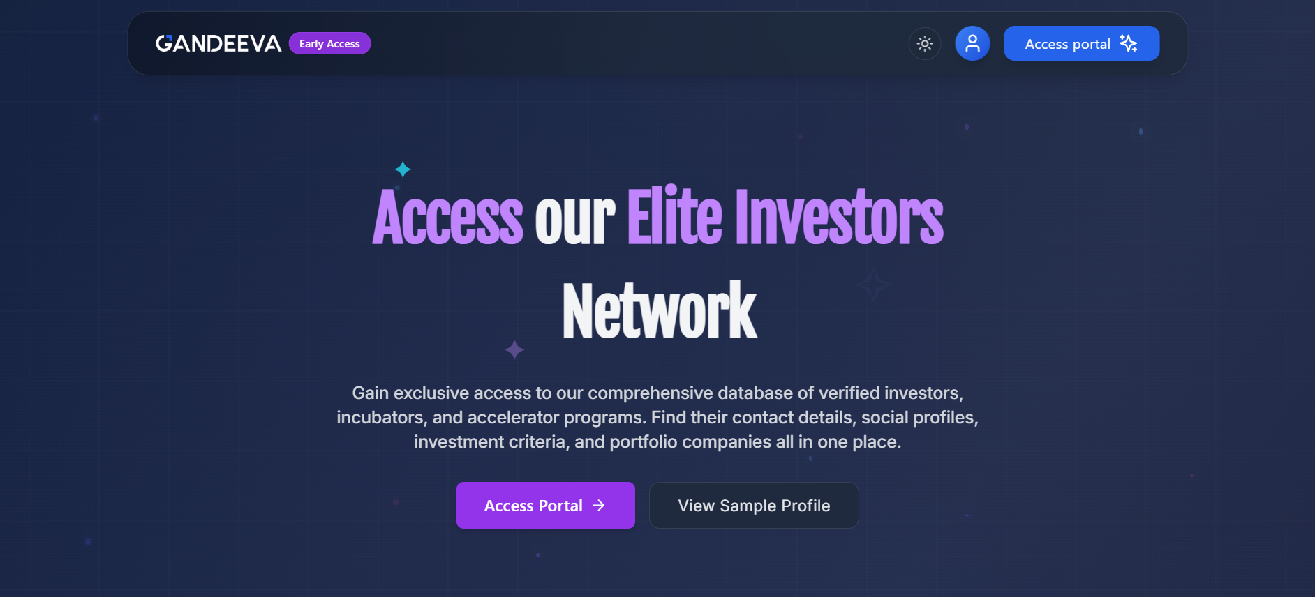 Gandeeva | The Ultimate Startup Platform for Founders
