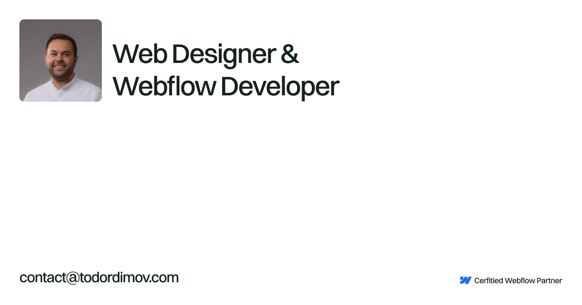 How Webflow Transformed My Web Design Process: A Journey to Becoming a Certified Partner