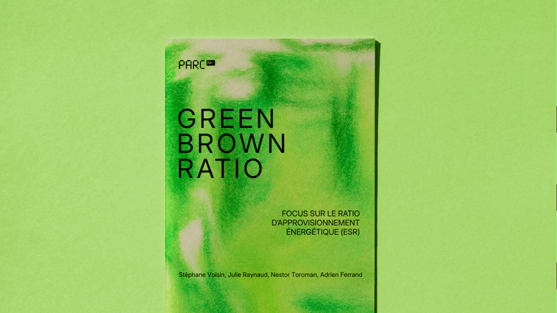 The Green/Brown Ratio: Focus on the Energy Supply Ratio (ESR)