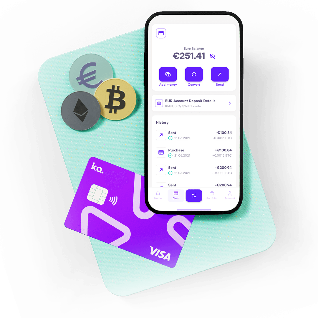 Crypto IBAN account | Euro Transfers & Crypto Deposits with IBAN Wallet